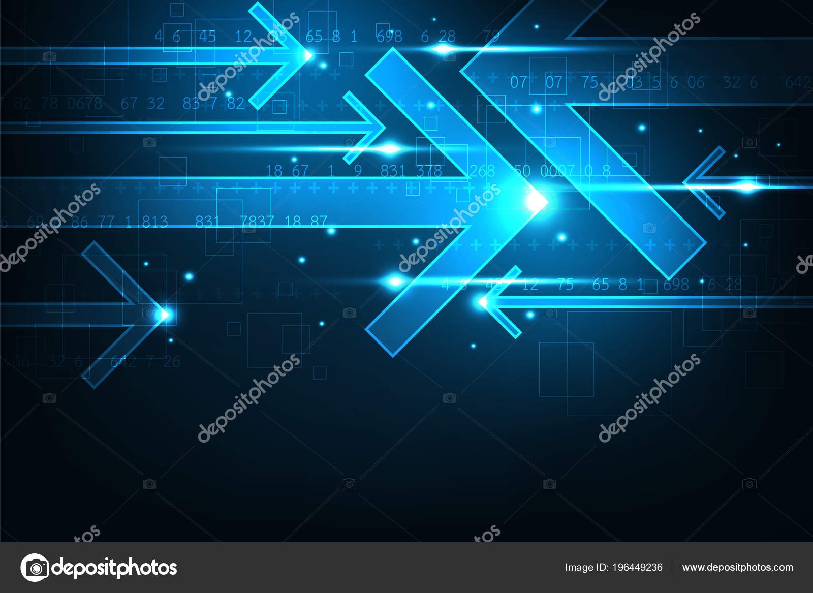 Technology Form Arrows Stock Vector Image by ©phai.analog@gmail.com ...