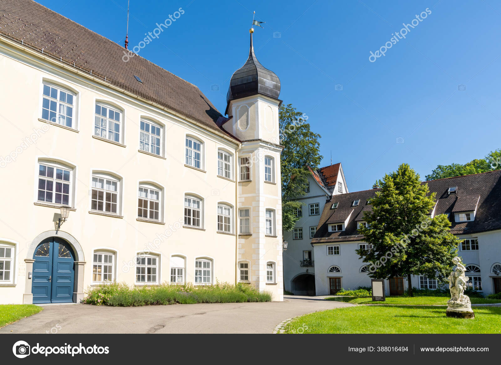 Isny Germany June 2020 View Historic Castle Castle Grounds Isny — Stock ...
