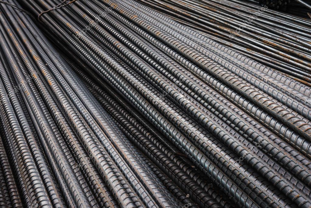 Barras de refuerzo para la estructura de hormig n armado en el sitio de construcci n. 2024