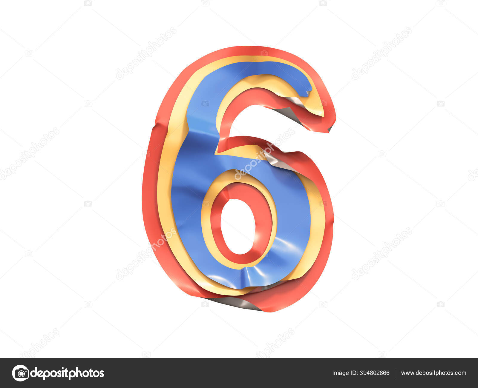 Sticker Folded Edges Font Rendering Stock Illustration by ©vrender ...