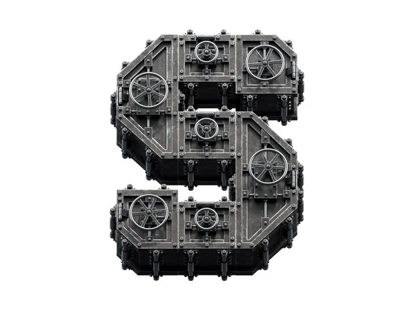 Protected Metal Storage Font Stock Photo by ©vrender 394818440