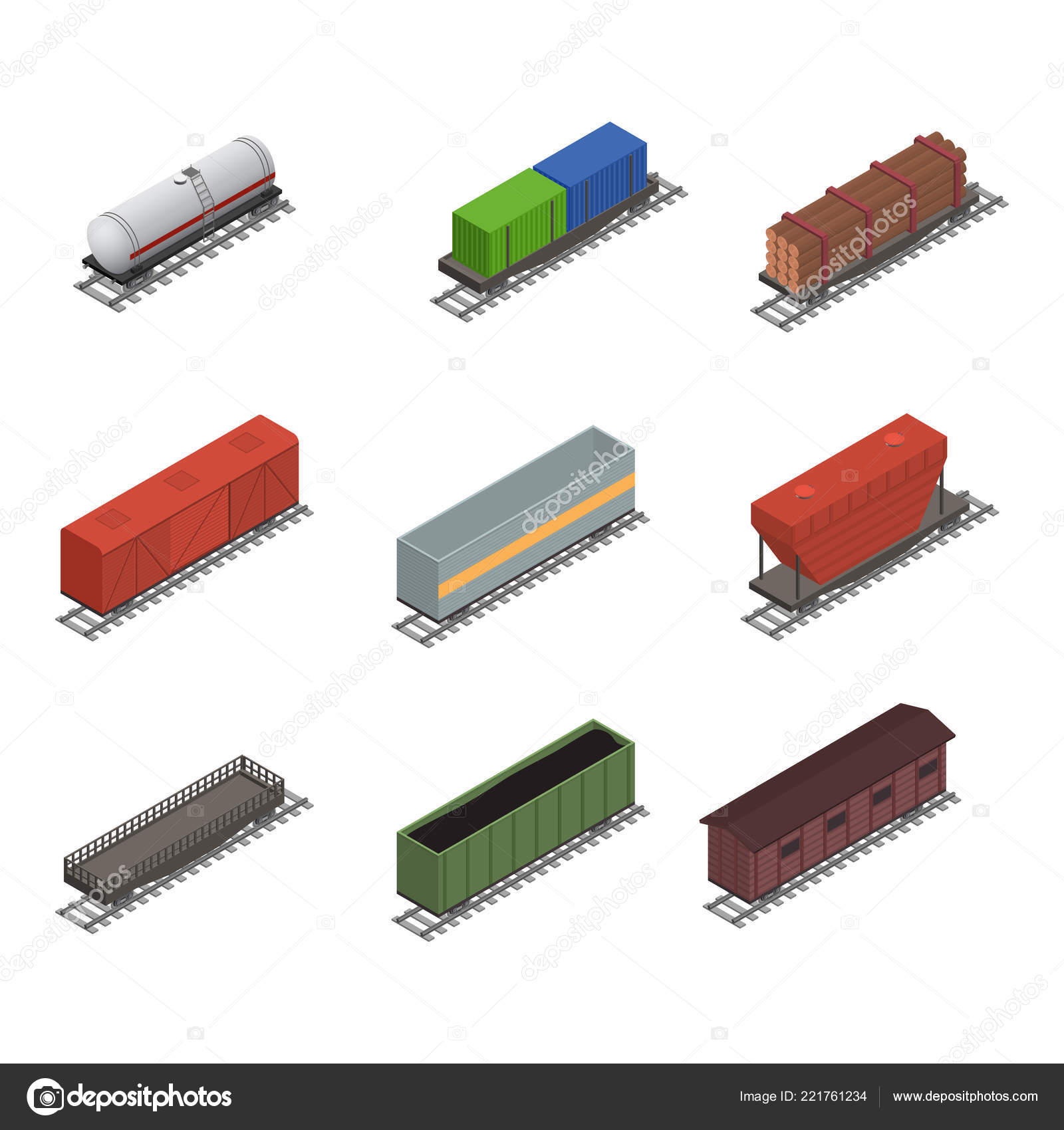 Train Icon 3d