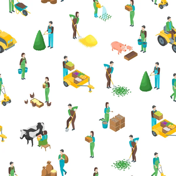 16,354,779 Isometric farmer Vector Images | Depositphotos