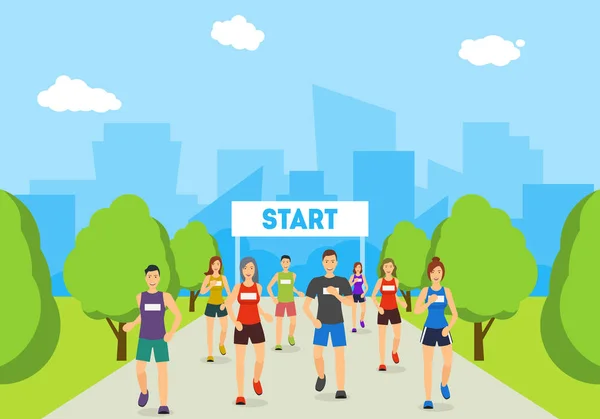 11,798,117 Starting line run Vector Images | Depositphotos
