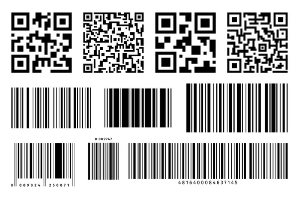 Barcode and QR Code Set. Vector Stock Vector Image by ©bigmouse #185774394