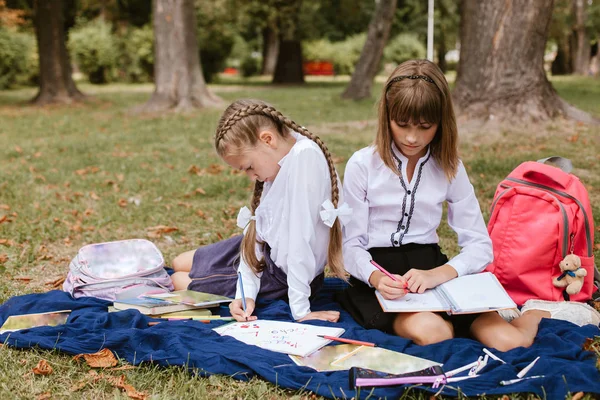 Little schoolgirls Stock Photos, Royalty Free Little schoolgirls Images ...