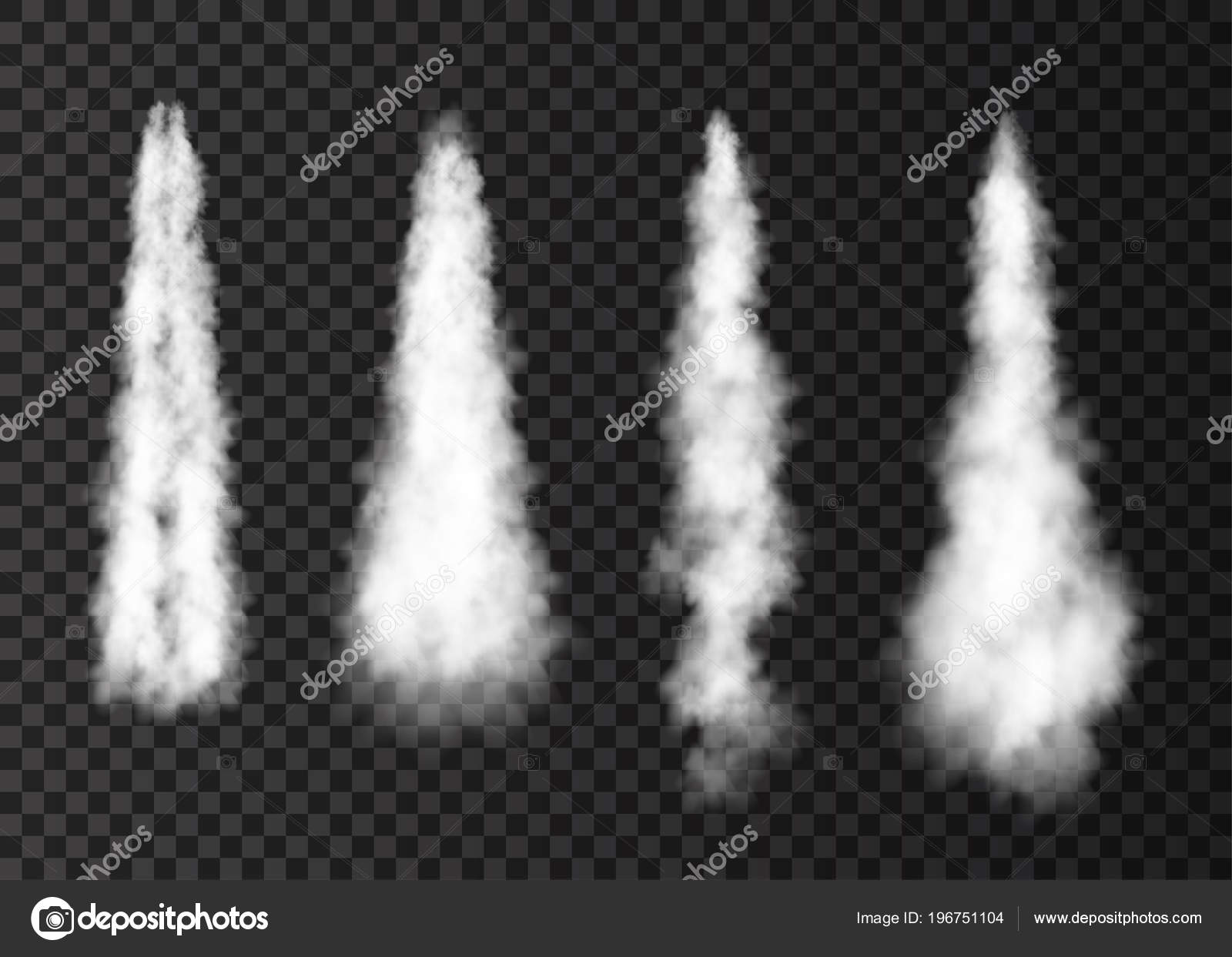 Smoke Space Rocket Launch Foggy Trail Airplane Jet Plane Condensation ...
