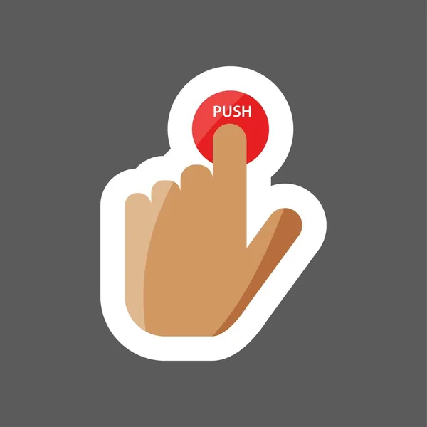 12,144,964 Hand push button Vector Images | Depositphotos