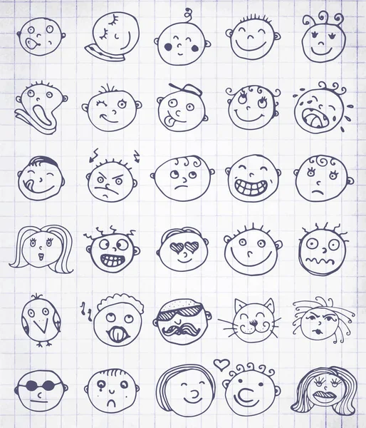 Happy smileys face — Stock Vector © valent_ru #3397816