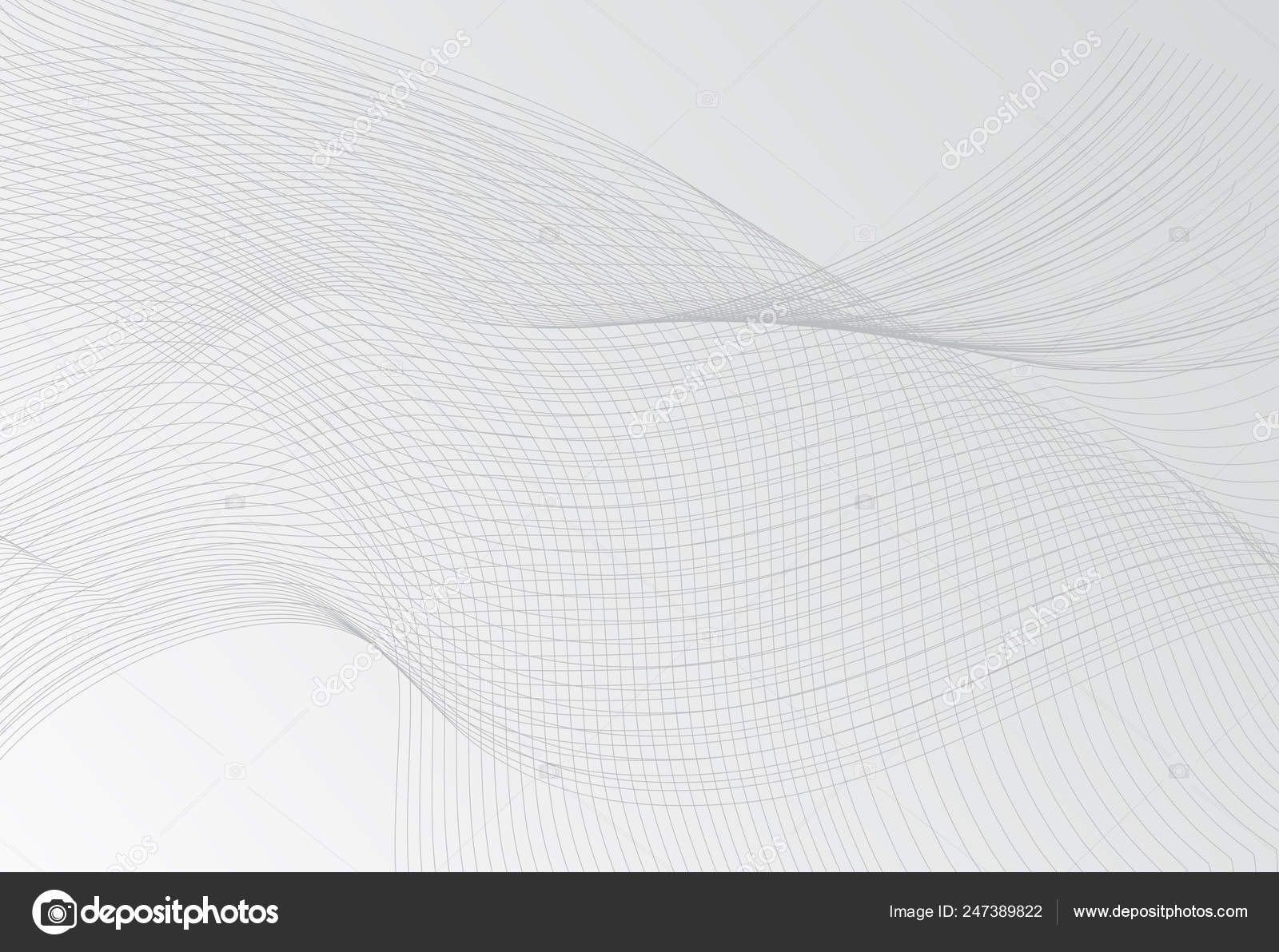 Neutral Thin Line Wave Texture Pattern Stripes Minimal Style Web Stock ...