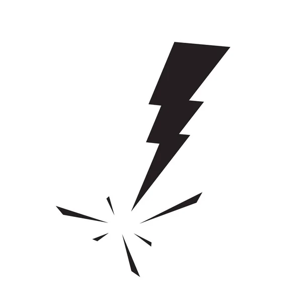 Lighting Strike Simple Vector Icon Isolated Battery Charger Pictogram ...
