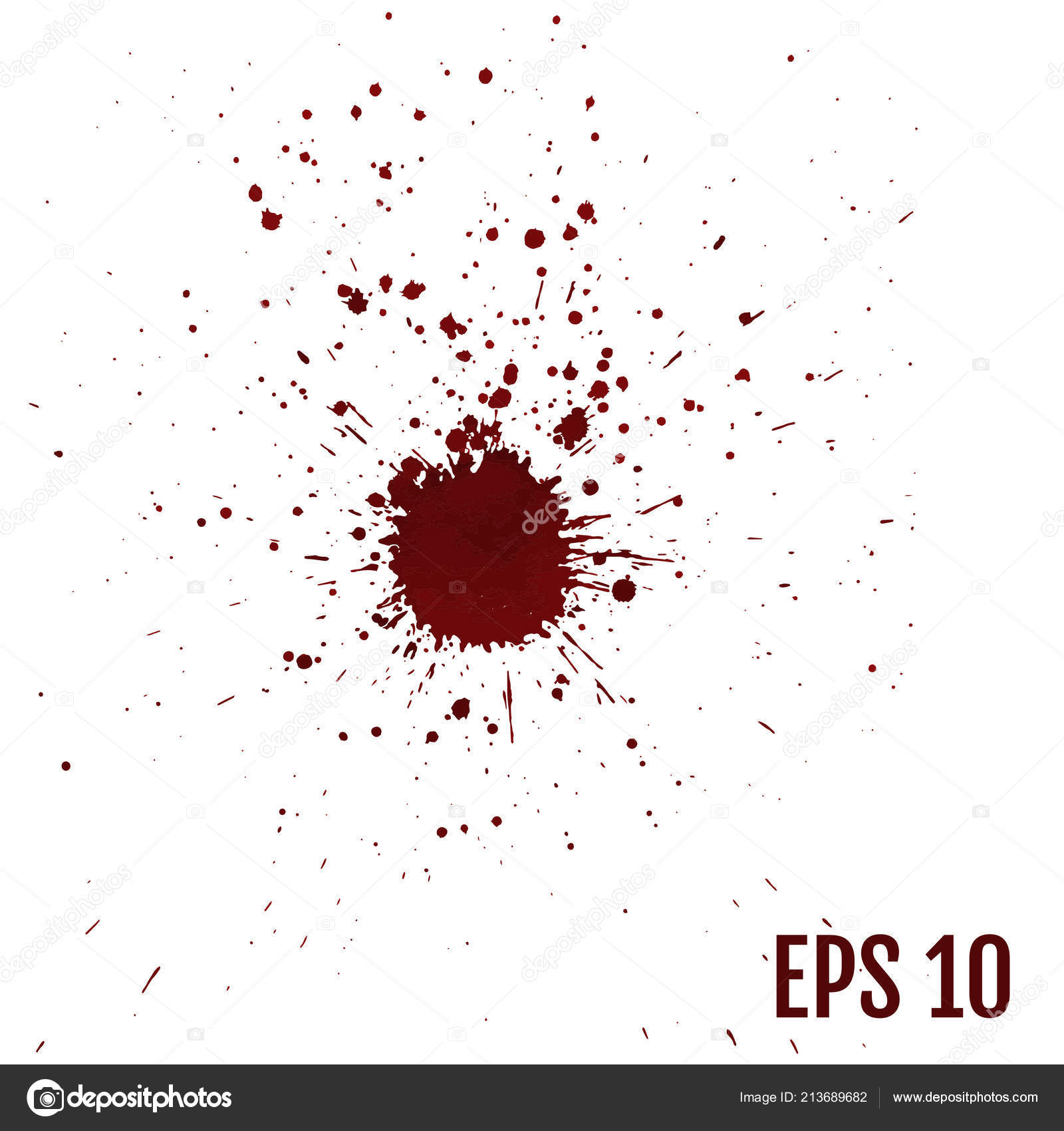 Realistic Blood Splatter