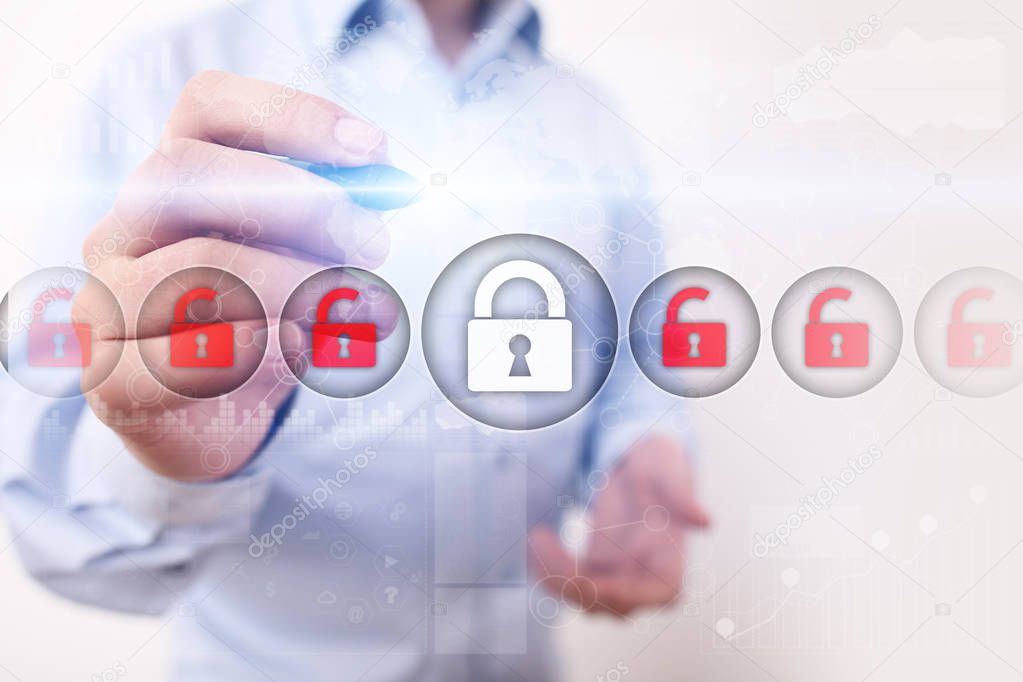 Ciberseguridad, protecci n de datos, seguridad de la informaci n y cifrado. tecnolog a de ...