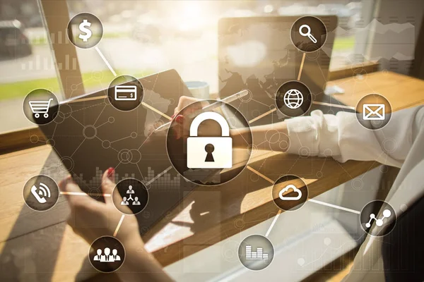 Cyber security, Data protection, information safety and encryption ...