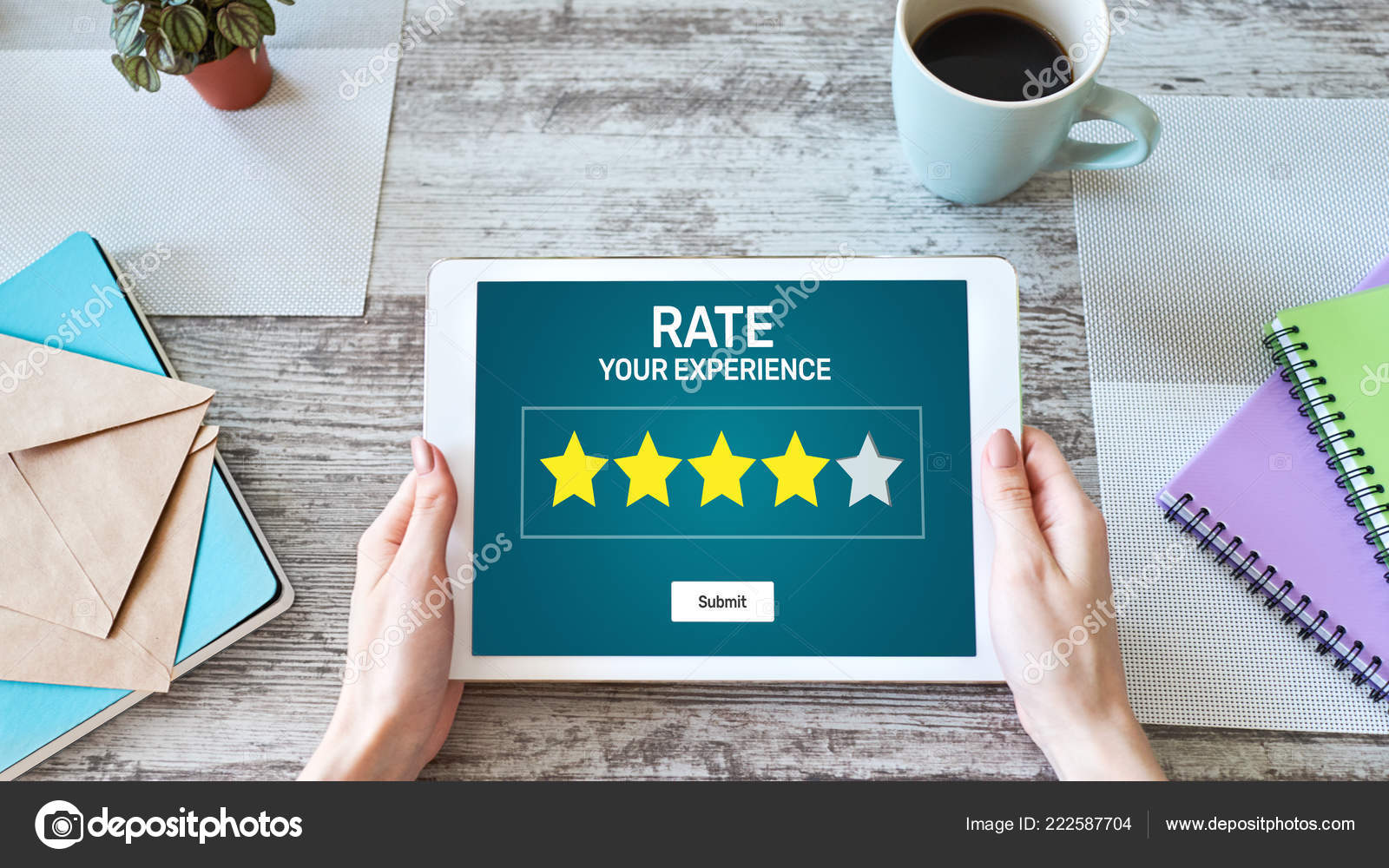 Rate Customer Experience Review Service Customer Satisfaction Five ...
