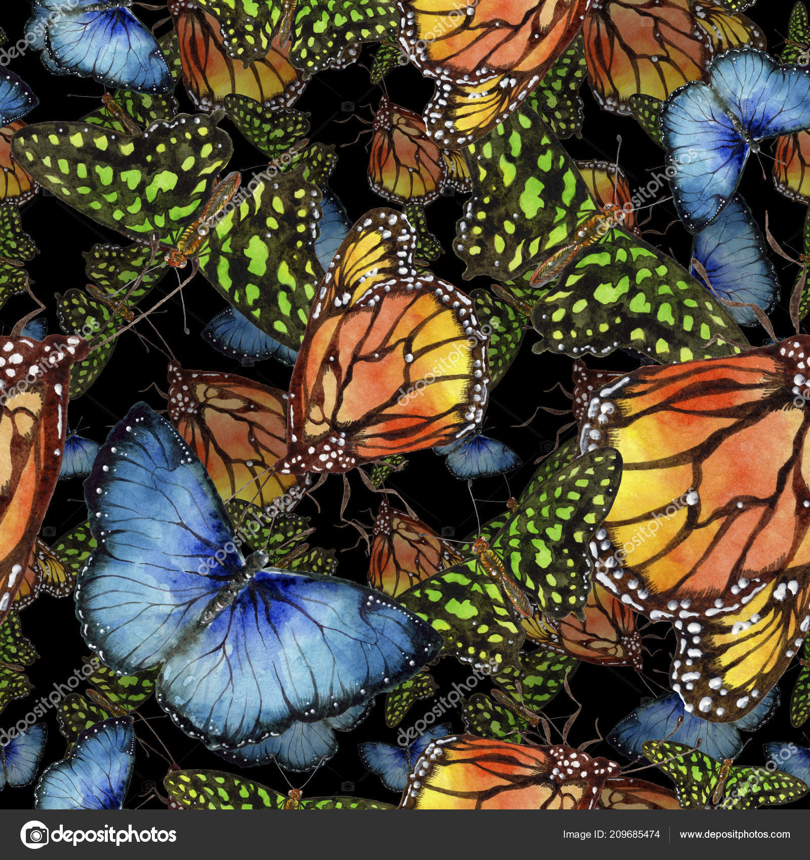 Insect Fabric Prints