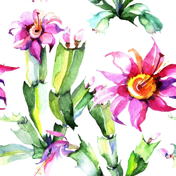 Seamless Real Flower Background