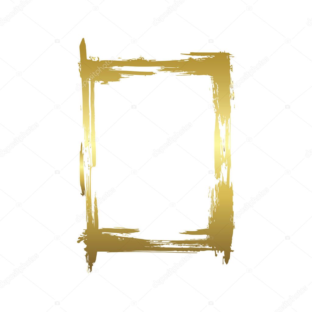 Conjunto de marcos de cepillo seco. Marcos artísticos dibujado a mano ...