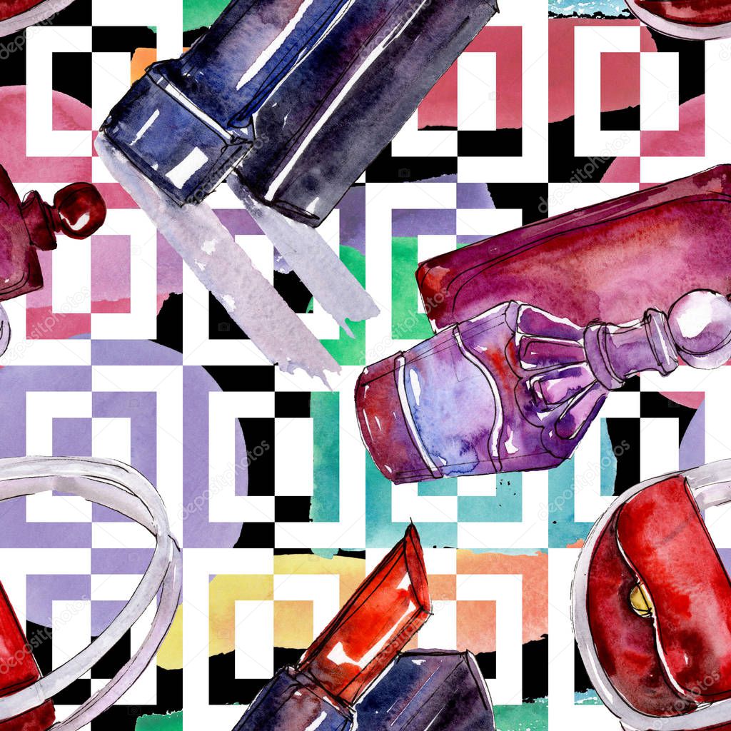 Ilustraci n de glamour de bosquejo de moda en un elemento aislado estilo acuarela. Patr n de ...