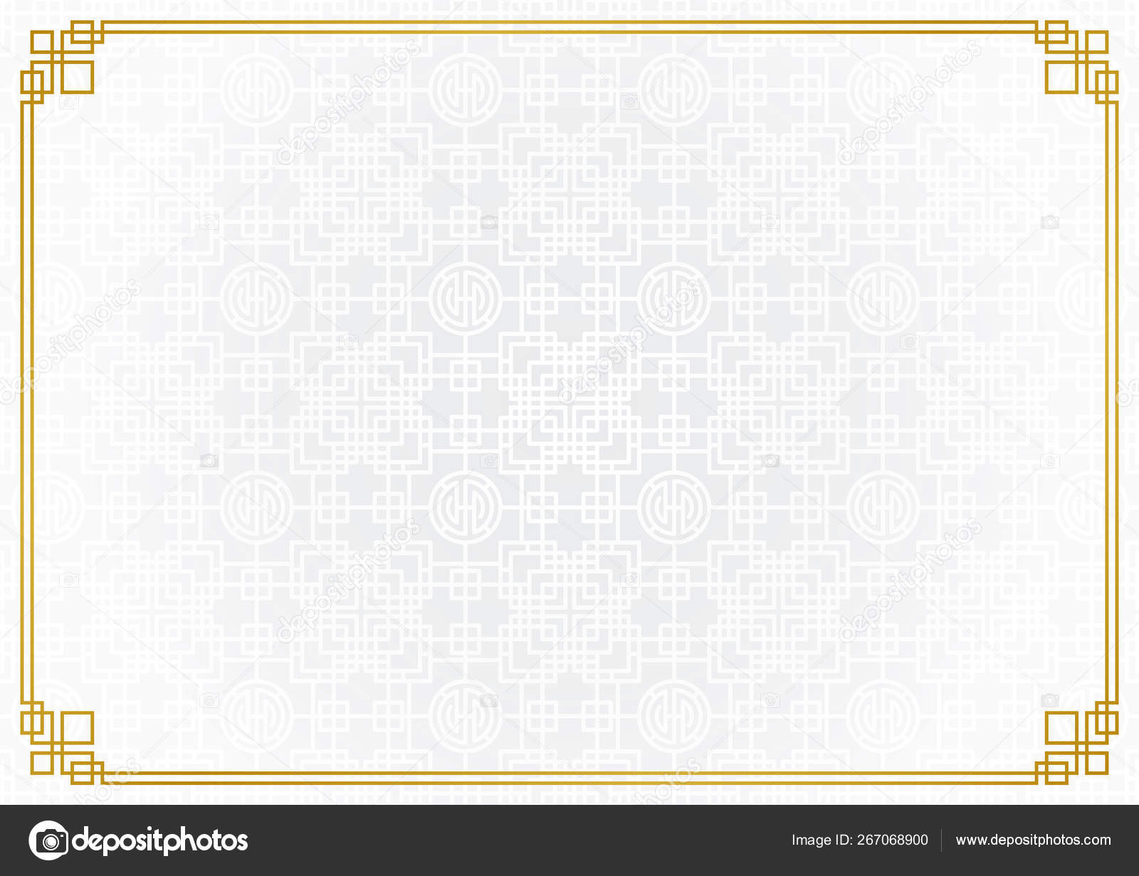 Chinese New Year Background Abstract Oriental Wallpaper White Square ...