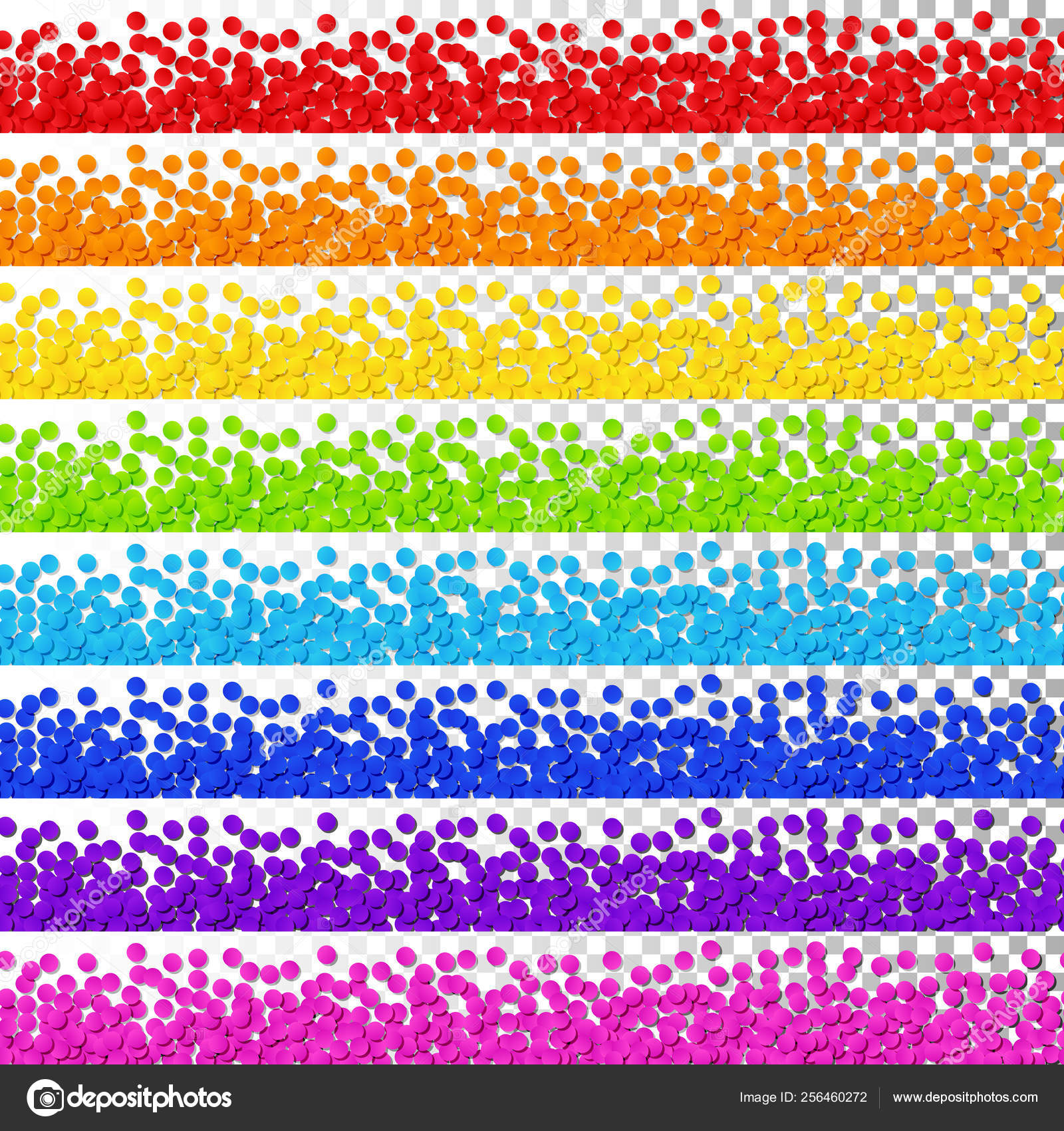 Rainbow Stripe Border