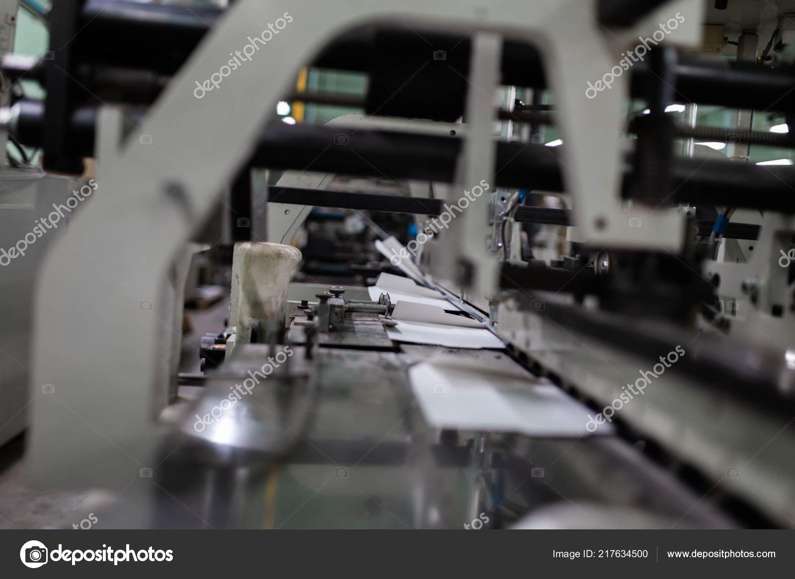 Machinery Printing Processes Modern Printing House ⬇ Stock Photo, Image ...