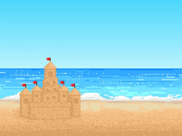 8 bit beach Vector Art Stock Images | Depositphotos