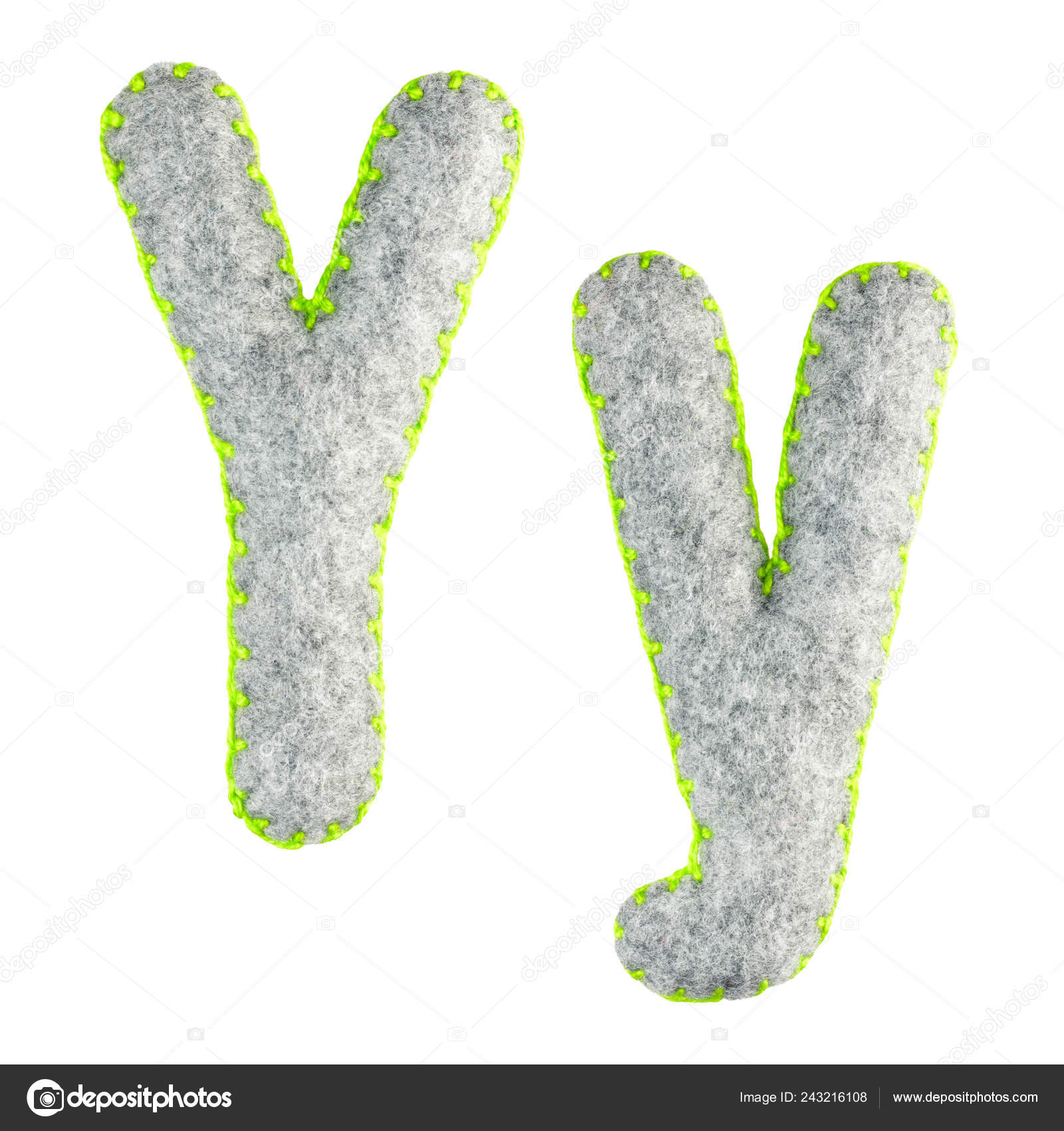 Letter Latin Alphabet Isolated White Background Main Upper Letter ...