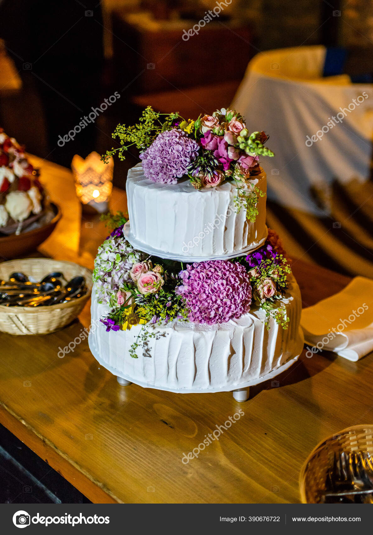 Delicious Looking Wedding Cake