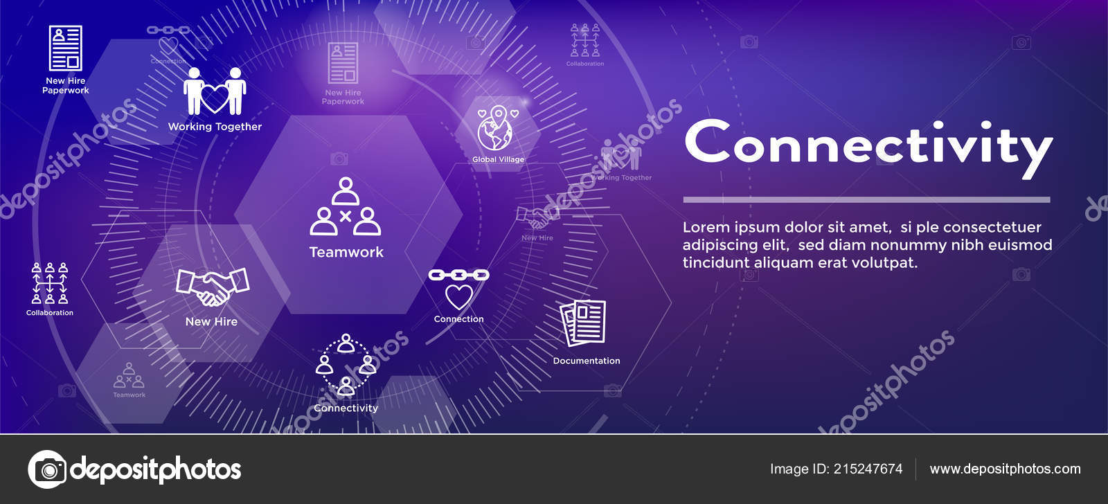 Connectivity Web Header Banner Togetherness Connectnedness ...