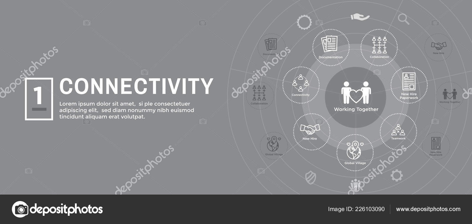 Connectivity Web Header Banner Togetherness Connectnedness ...