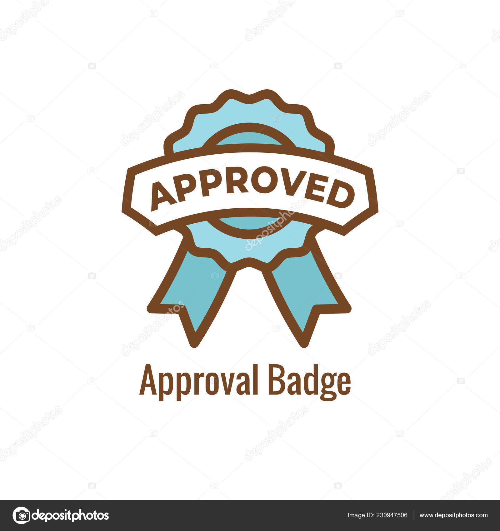 Drug Testing Safety Approval Icon Vector Graphic Rounded Edges Stock ...