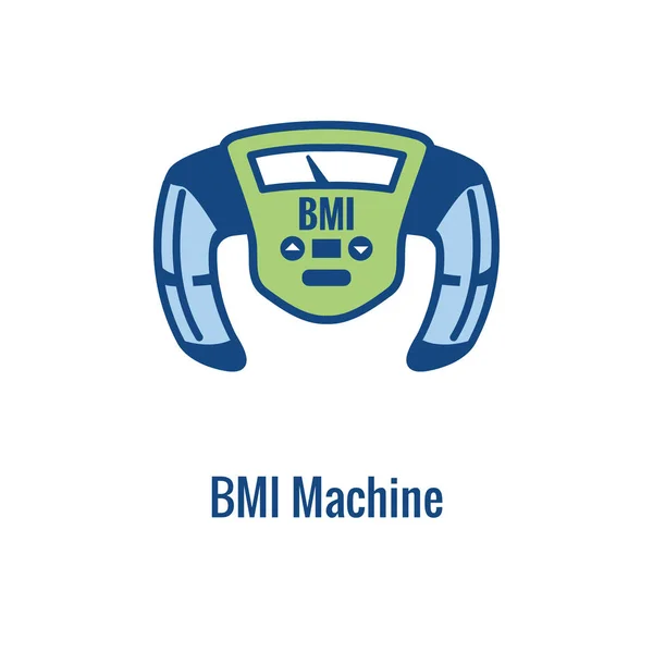 Bmi Body Mass Index Icon Bmi Calculator Green Blue Stock Vector Image ...