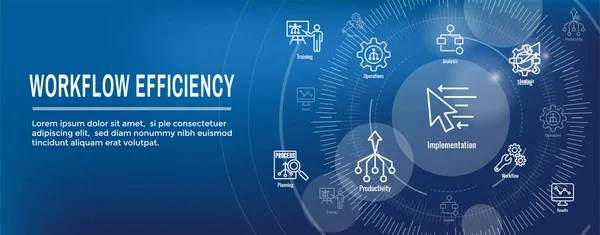 Workflow Efficiency Icon Set - has Operations, Processes, Automa Stock Vector by ©bearsky23 ...