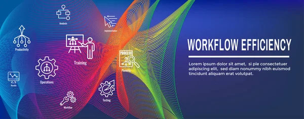 Workflow Efficiency Icon Set - has Operations, Processes, Automa Stock Vector by ©bearsky23 ...