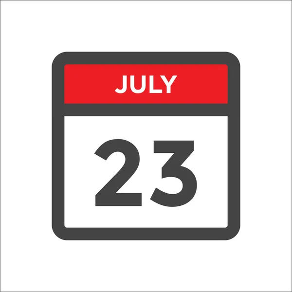 Julio Icono Del Calendario Con Día Del Mes Vector de stock #392407570 de ©bearsky23@yahoo.com