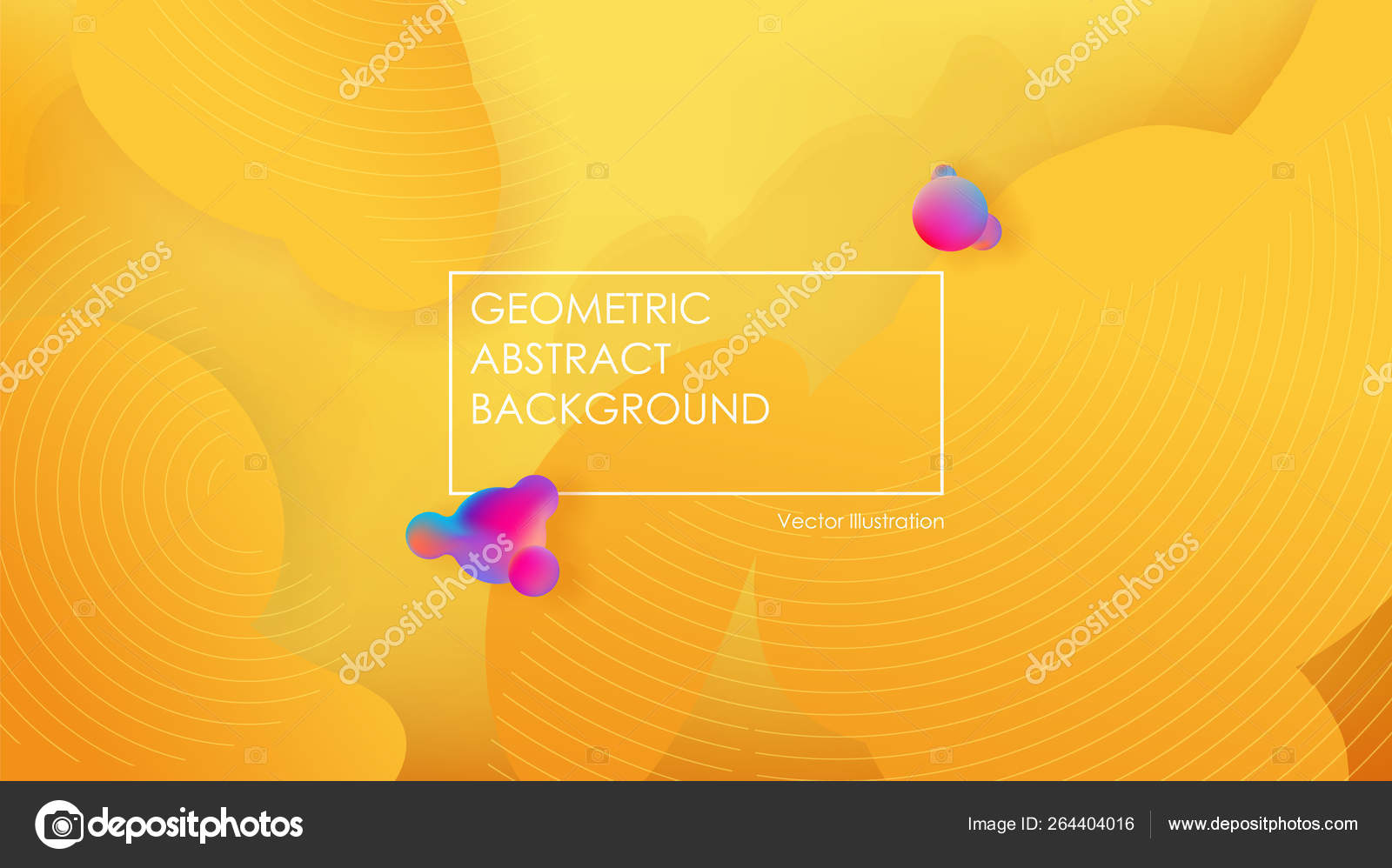 Liquid color background design. Fluid yellow gradient shapes. Design landing page. Futuristic ...