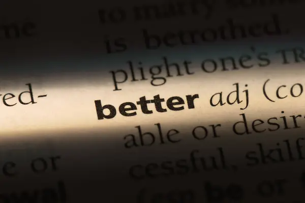 Better word Stock Photos, Royalty Free Better word Images | Depositphotos