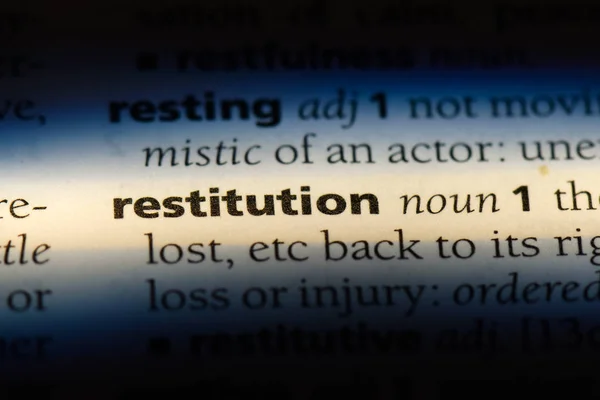 Restitution Stock Photos, Royalty Free Restitution Images | Depositphotos