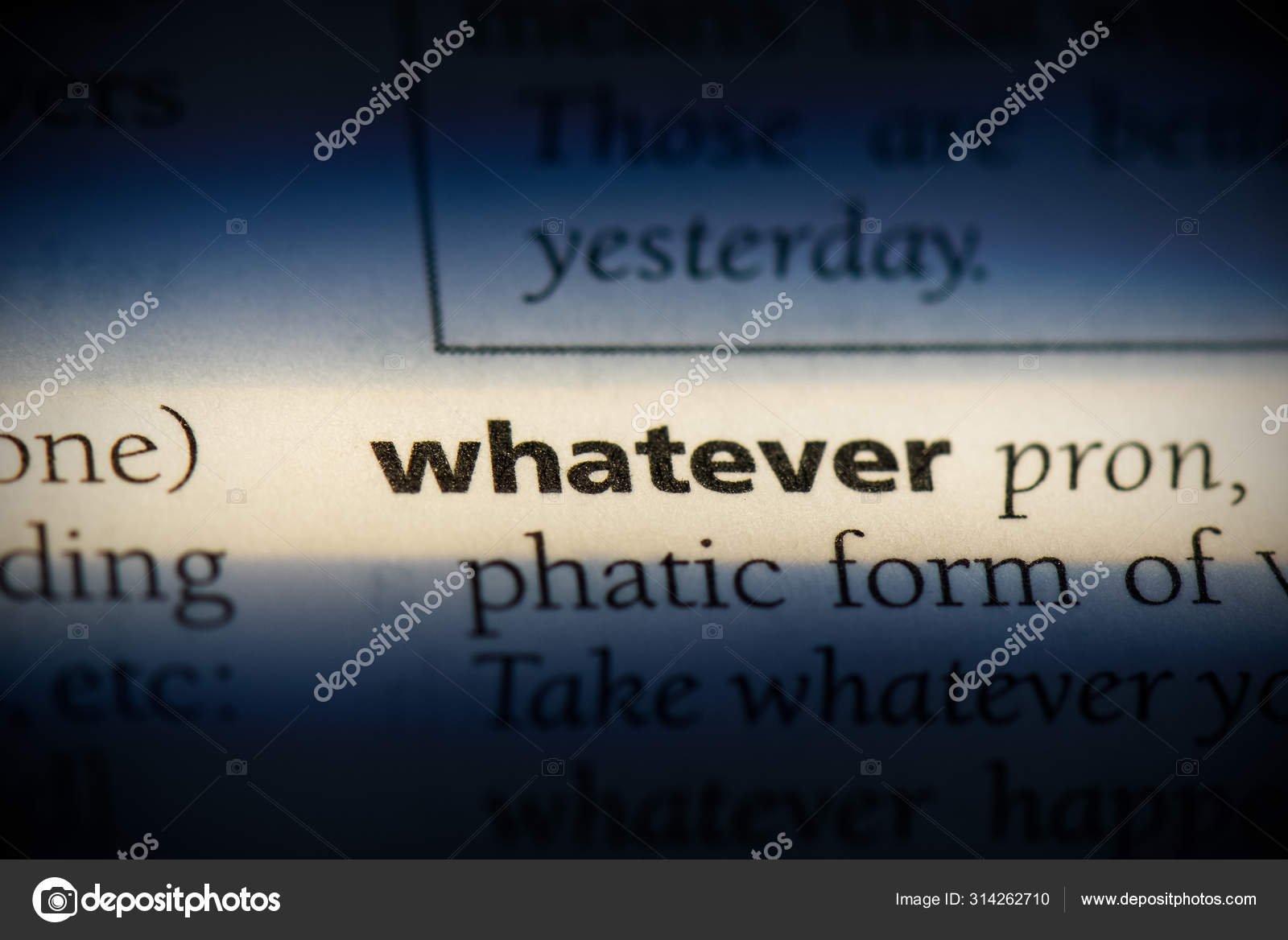 Whatever — Stock Photo © Casimiro_PT #314262710