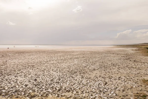 Lago Tuz, Ankara; Turquía-28 de mayo de 2019.El lago Tuz es el segundo ...