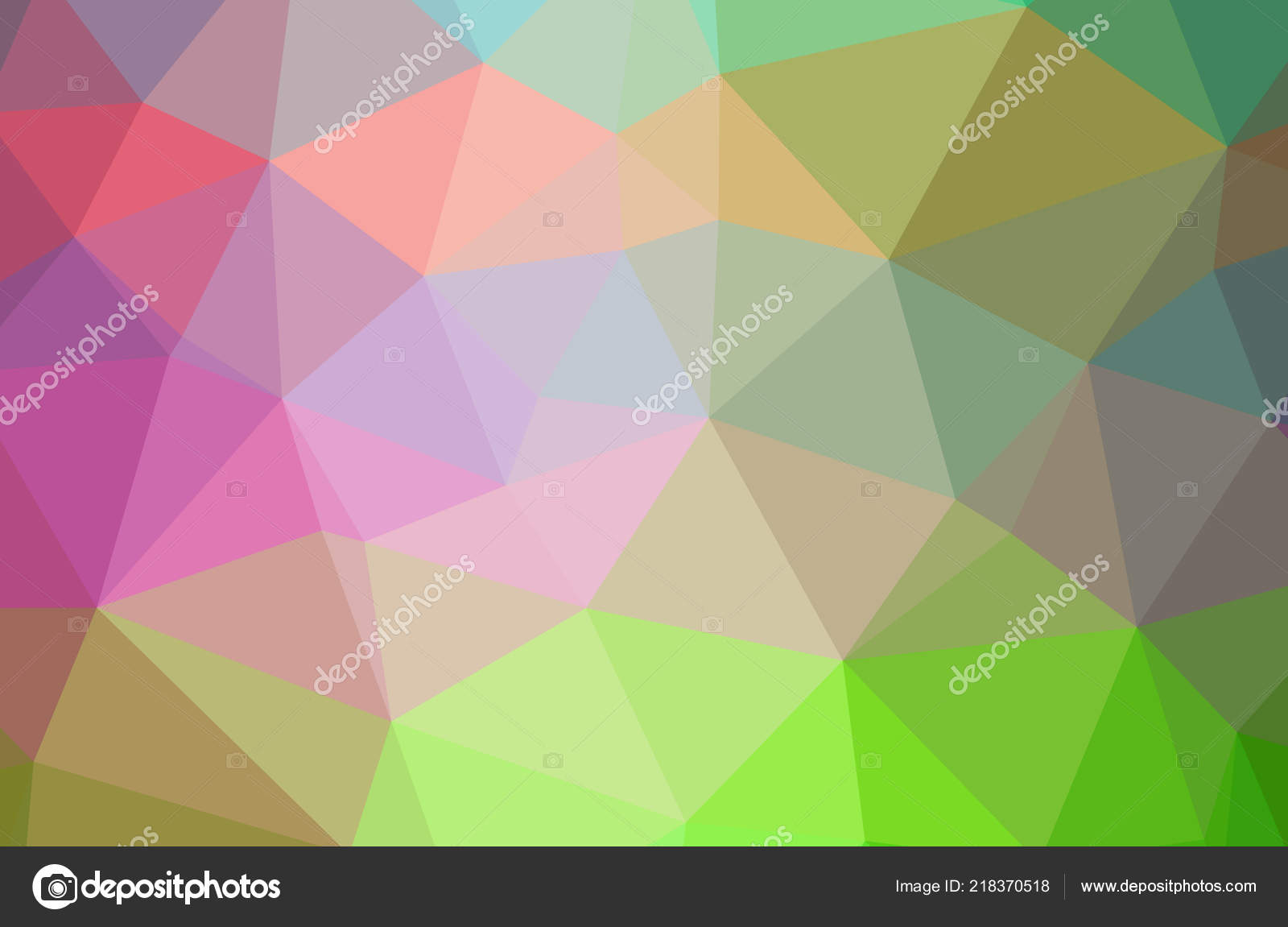 Illustration Beautiful Green Low Poly Background — Stock Photo ...
