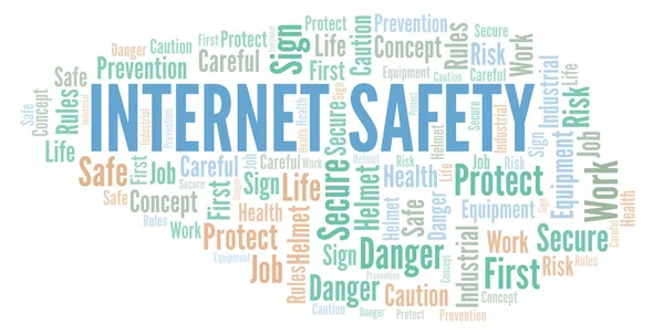 Child Safety Word Cloud Word Cloud Made Text Only — Stock Photo ...