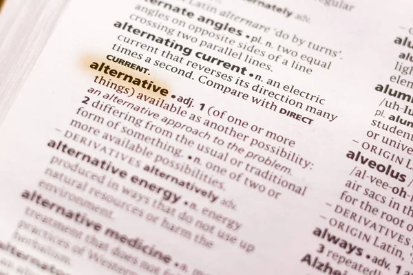 Definición de alternative Stock Photos, Royalty Free Definición de ...