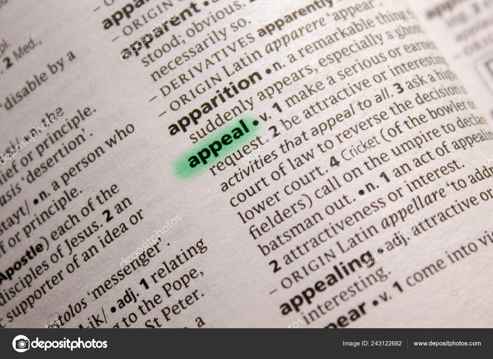 Appeal Word Phrase Dictionary — Stock Photo © sharafmaksumov #243122682