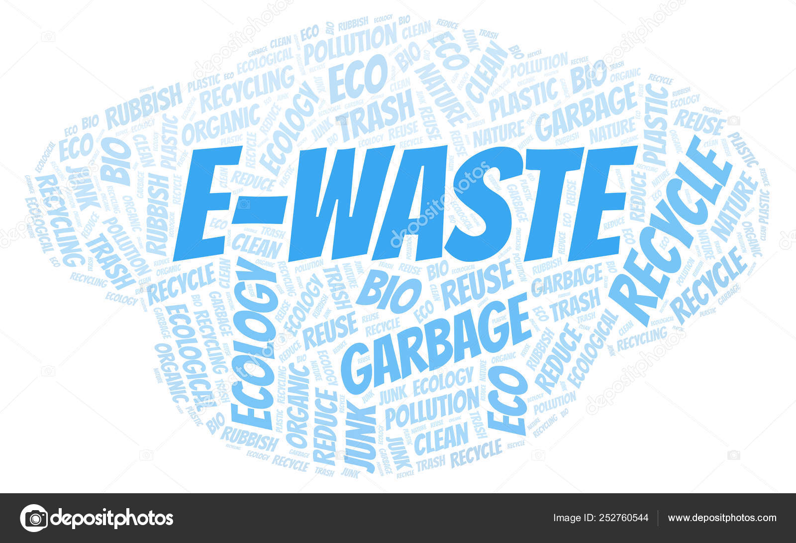 E-Waste word cloud. — Stock Photo © sharafmaksumov #252760544