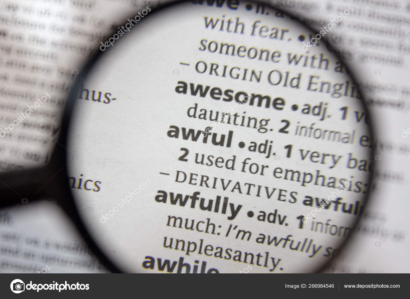 Word Phrase Awful Dictionary — Stock Photo © sharafmaksumov #266984546