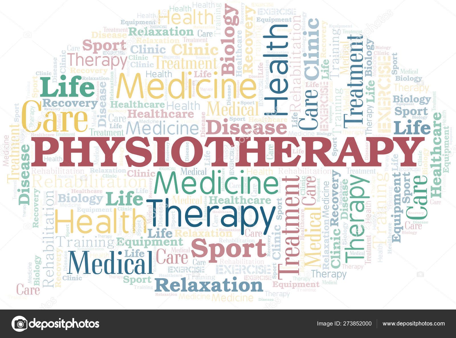 Word Cloud Physical Therapy Physical Therapy SVG Bundle Physical
