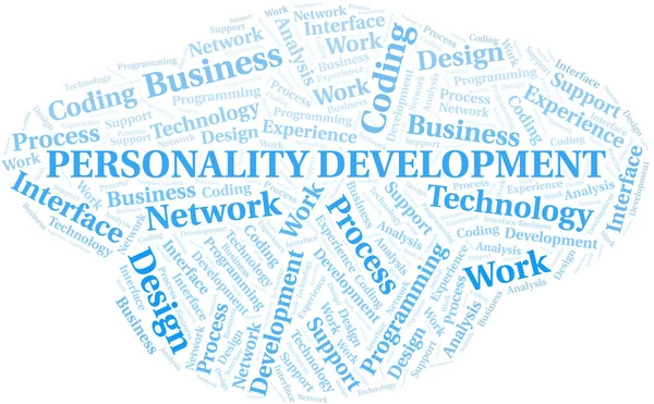 Personal Development word cloud. Wordcloud made with text only. Stock ...