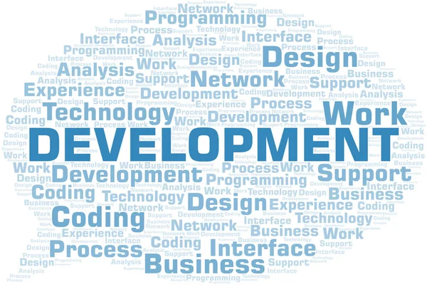 Personal Development word cloud. Wordcloud made with text only. Stock ...